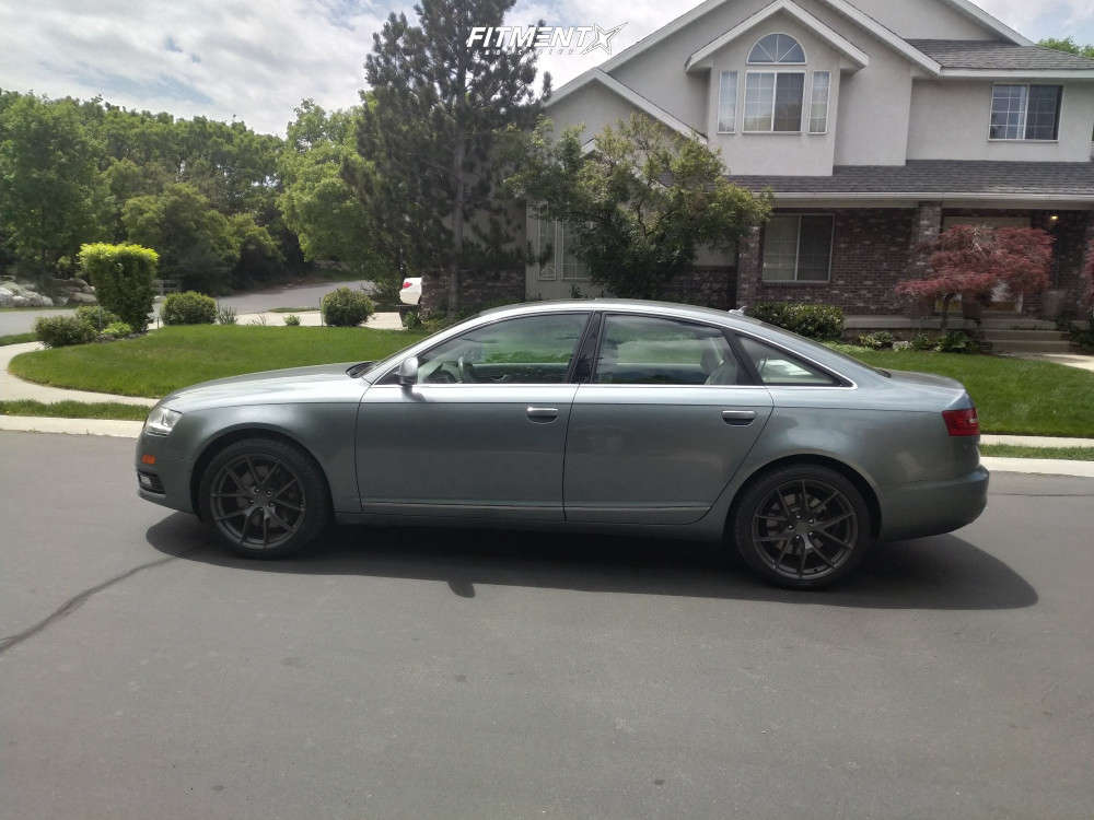 2009 Audi A6 Quattro Base with 19x8.5 Aodhan Ls007 and BFGoodrich ...