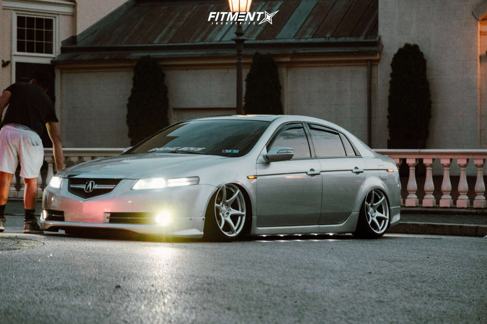 2005 Acura TL Base with 18x9.5 Kansei Tandem and Achilles 225x35 on ...