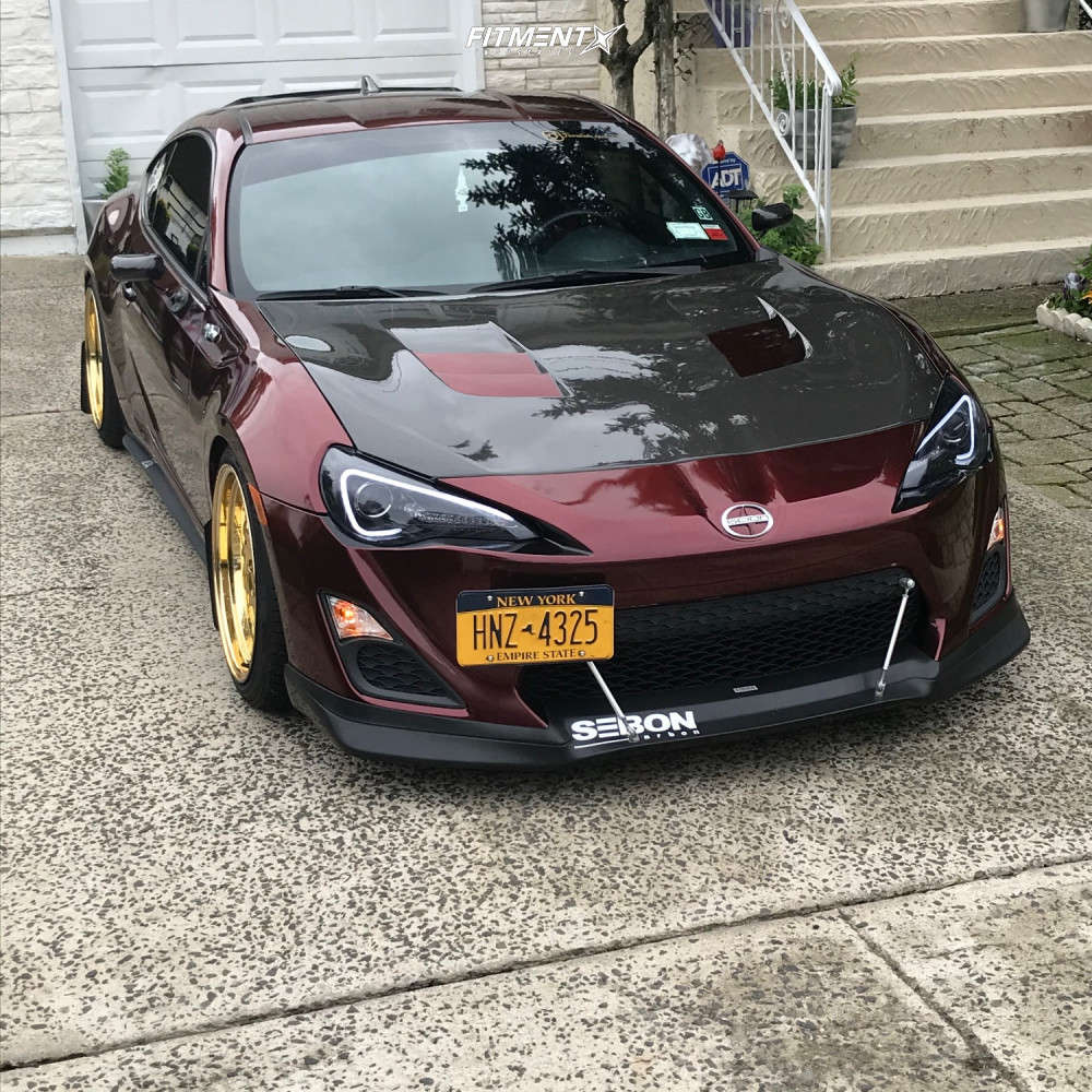 2016 Scion FR-S Base with 18x9.5 Aodhan Ds03 and Lexani 235x40 on ...