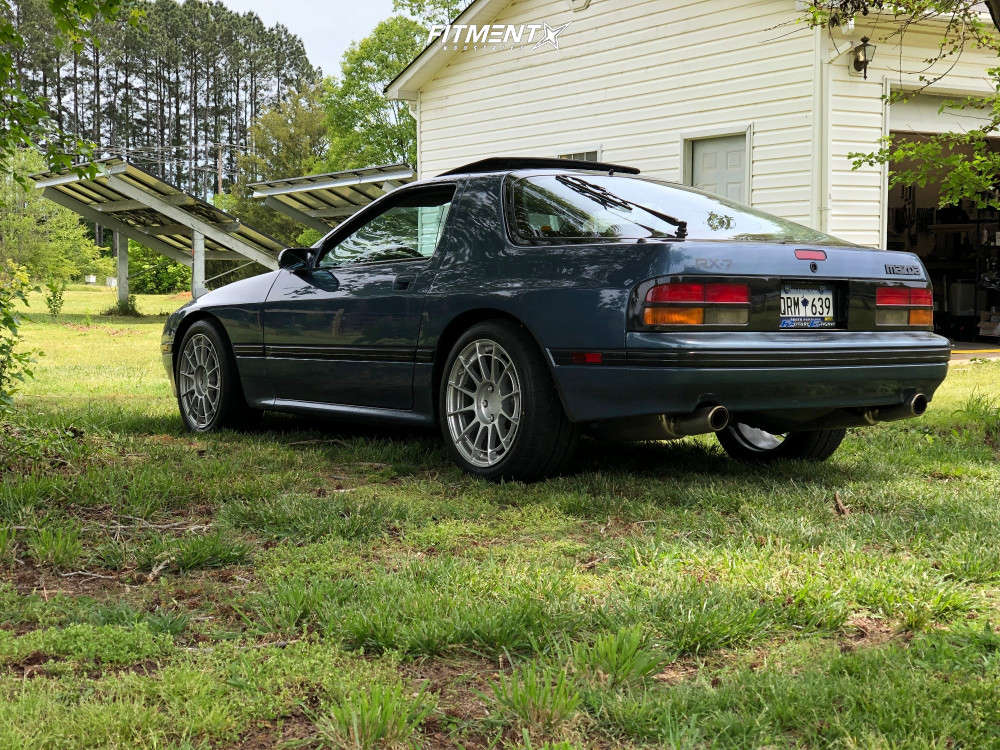 1987 Mazda RX-7 Turbo with 17x8 Enkei Nt03rr and Yokohama 225x45 on ...