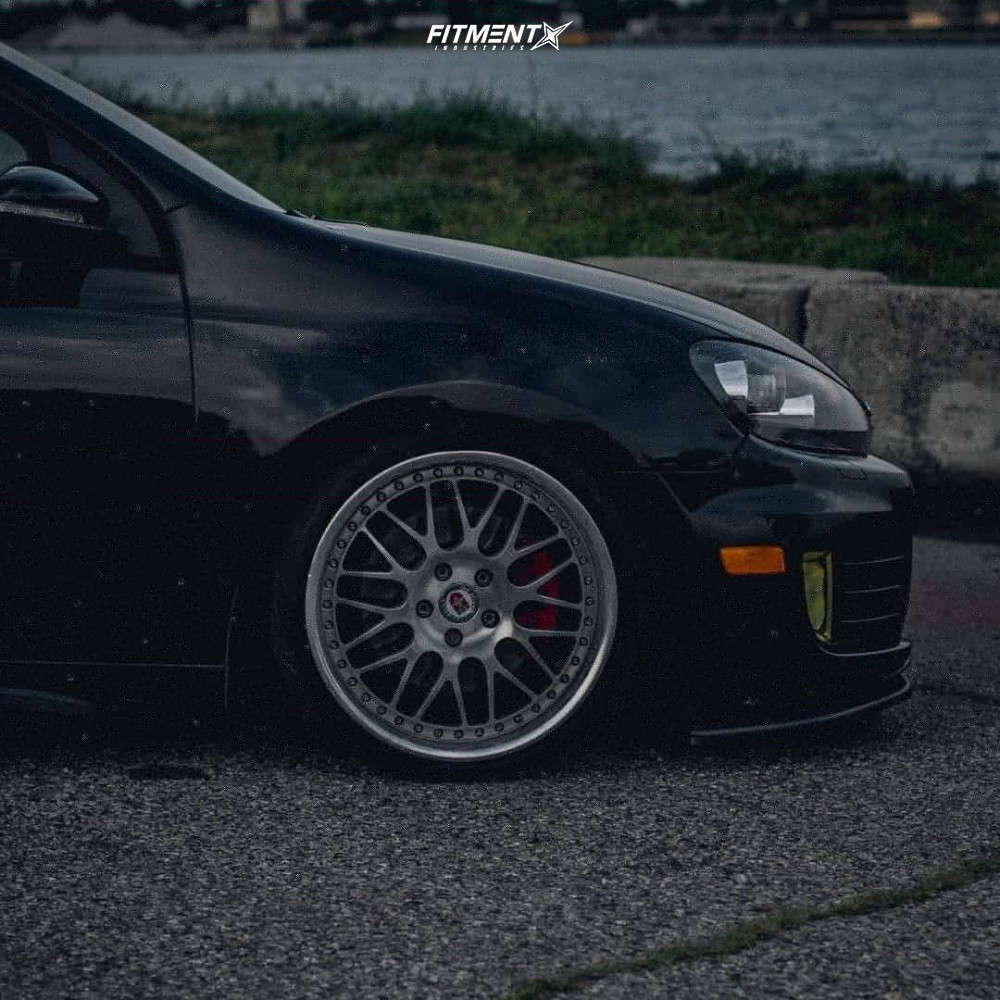 2011 Volkswagen GTI Base with 18x8.5 HRE 540r and Toyo Tires 215x35 on ...