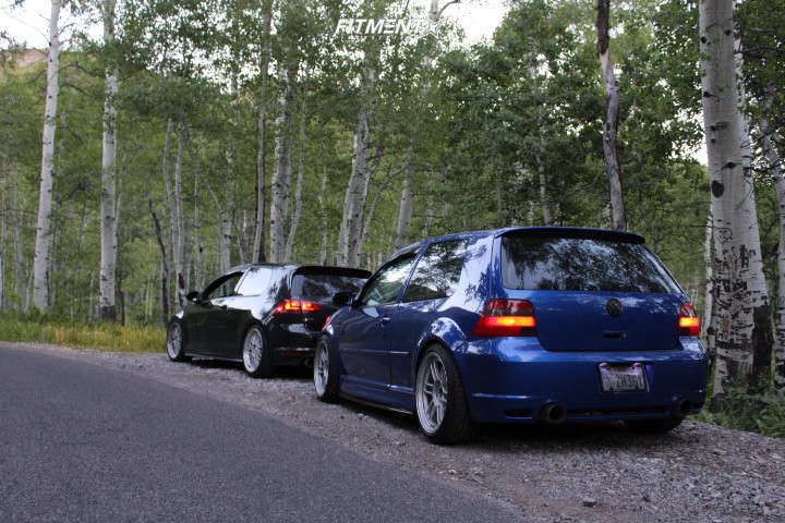 2004 Volkswagen R32 Base with 18x9 Enkei RPF1 and Michelin 225x40 on ...