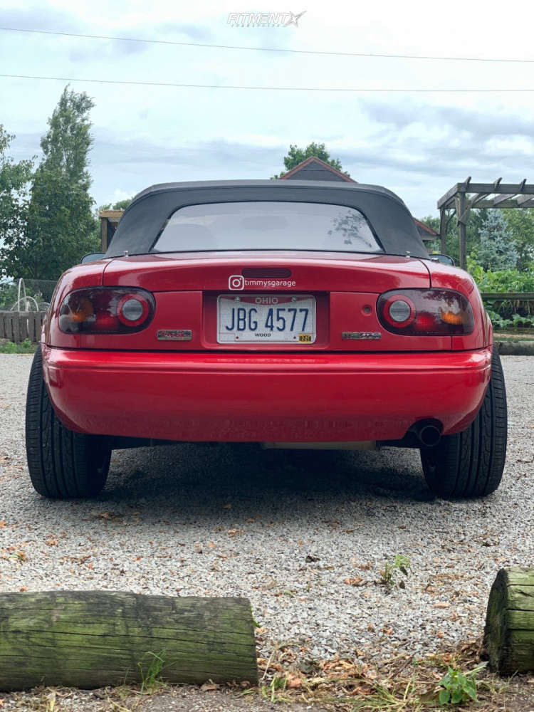 1996 Mazda Miata Base with 16x8 MST Mt11 and Hankook 225x50 on Stock ...