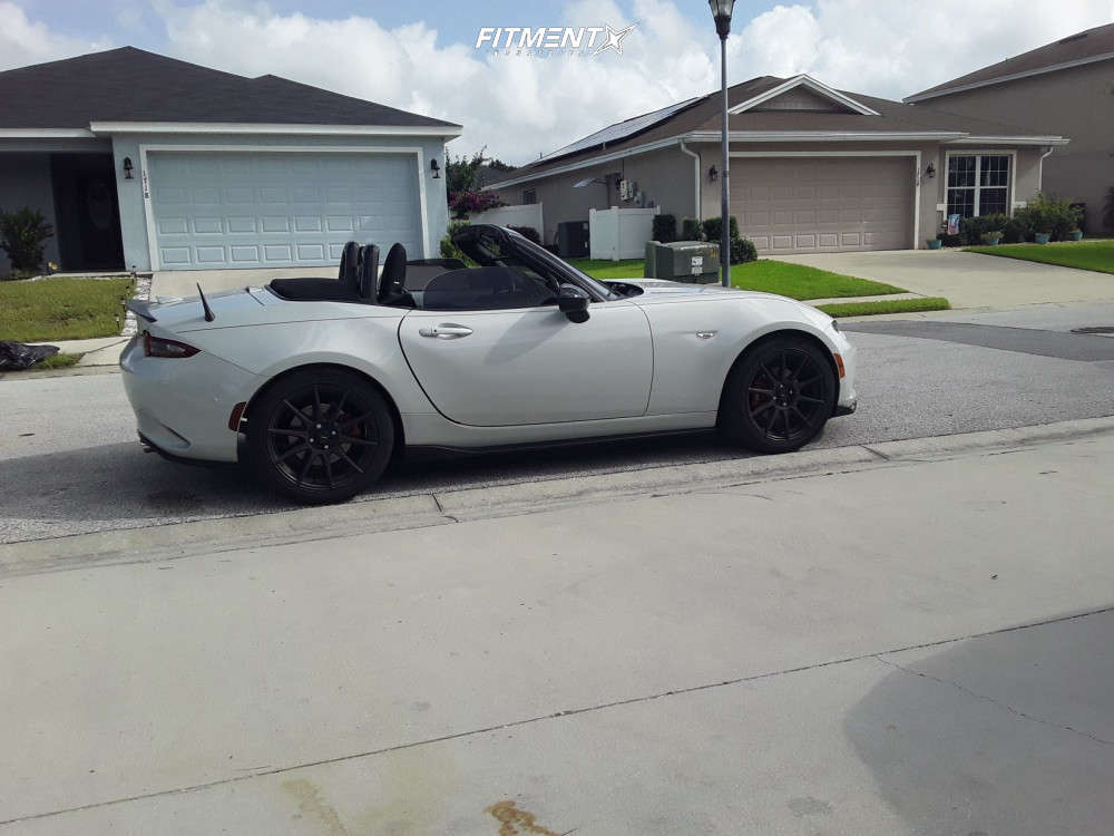 2016 Mazda MX-5 Miata Club with 17x7.5 Advanti Racing Storm S1 and ...