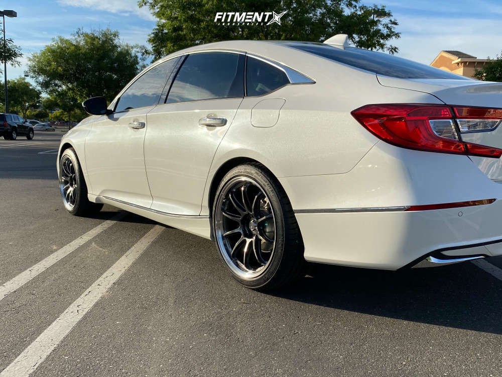 2020 Honda Accord Hybrid Touring with 19x9.5 Work Emotion and Michelin ...