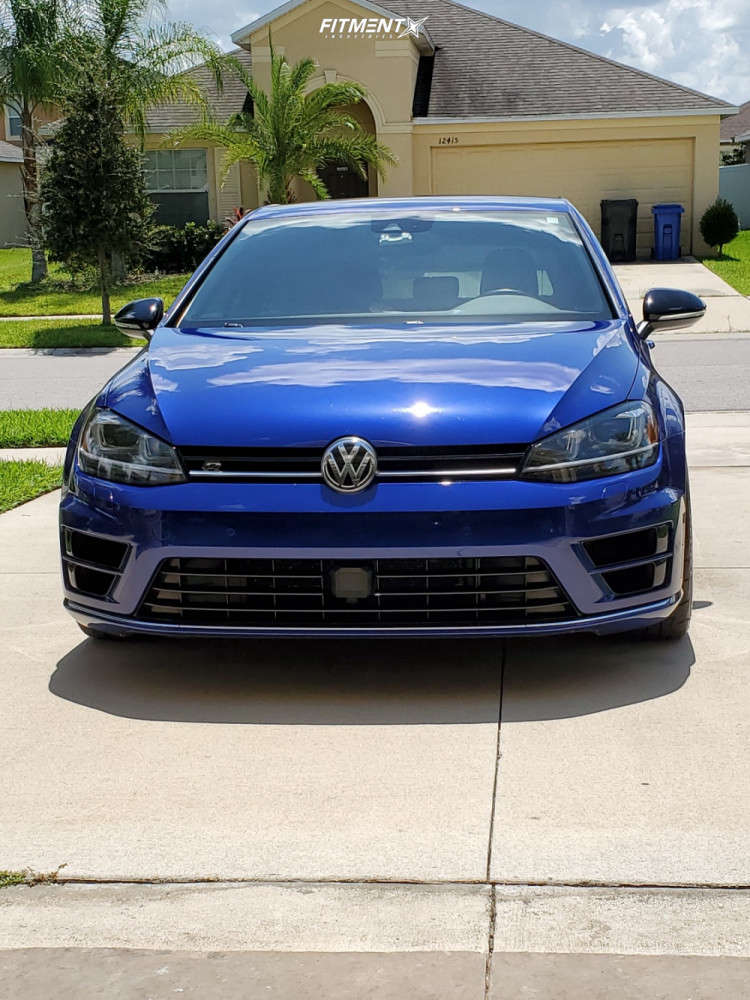 2016 Volkswagen Golf R Base with 19x8.5 Voxx Masi and Firestone 235x35 ...