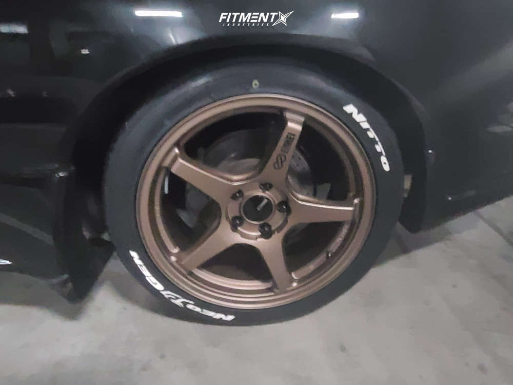 1992 Nissan Skyline R32 Base with 18x8 Enkei Ts-5 and Nitto 245x40 on ...