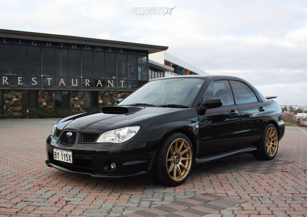 2006 Subaru WRX 2.5i with 18x8.75 XXR 527 and Pirelli 235x40 on ...