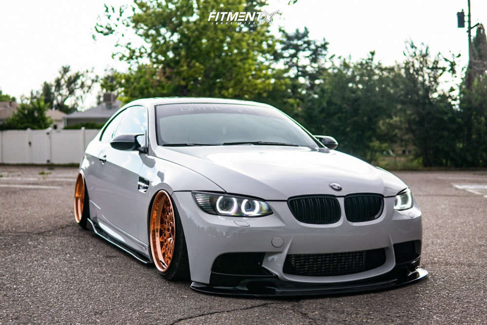 2008 BMW 335i XDrive Base with 19x10.5 Avant Garde F140 and Federal ...