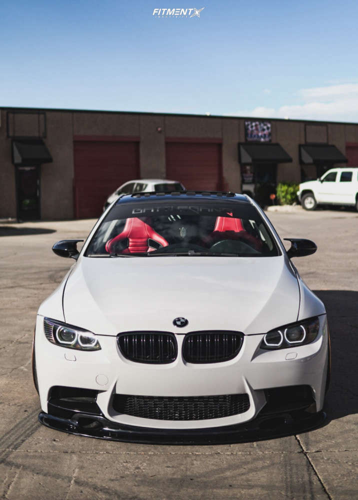 2008 BMW 335i XDrive Base with 19x10.5 Avant Garde F140 and Federal ...