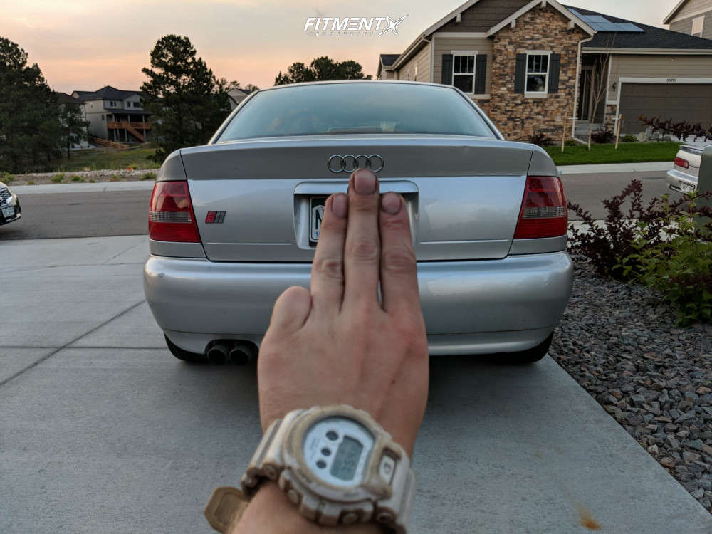 2000 Audi S4 Base with 18x8.5 BBS Rx and Continental 235x35 on Stock ...