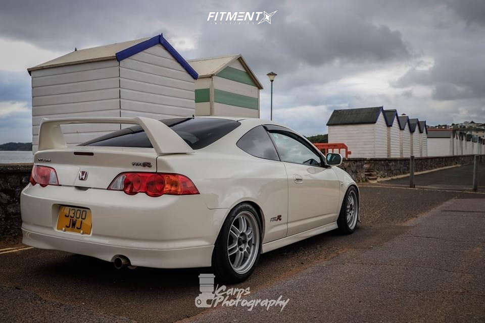2001 Acura Integra Type R with 17x7.5 Ultra F1 and Goodyear 215x45 on ...