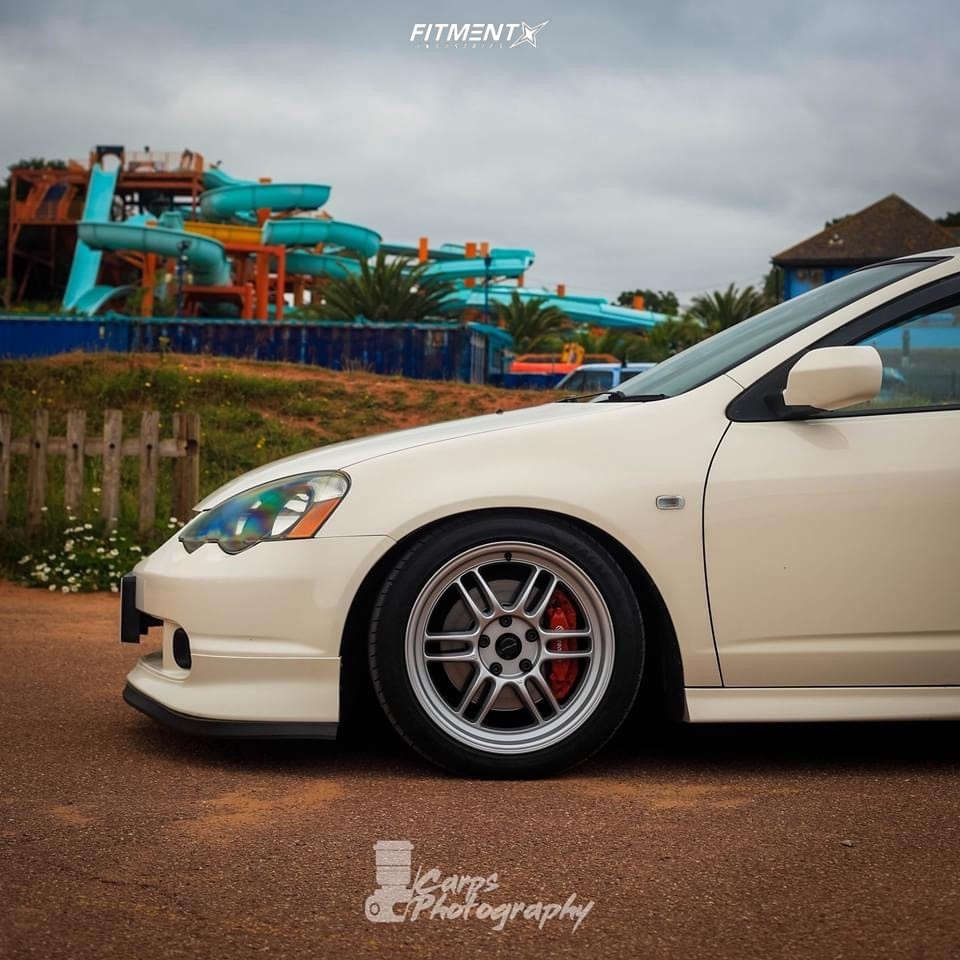 2001 Acura Integra Type R with 17x7.5 Ultra F1 and Goodyear 215x45 on ...