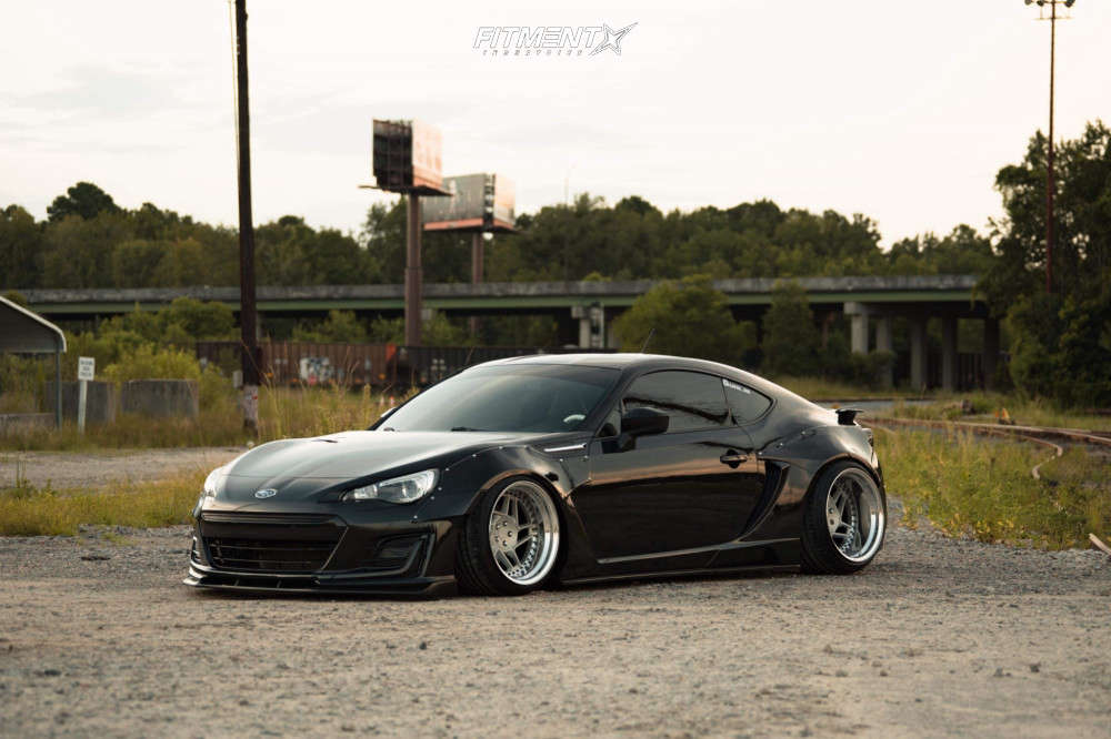 2014 Subaru BRZ Premium with 18x11.5 Rotiform CHD and Sumitomo 255x35 ...