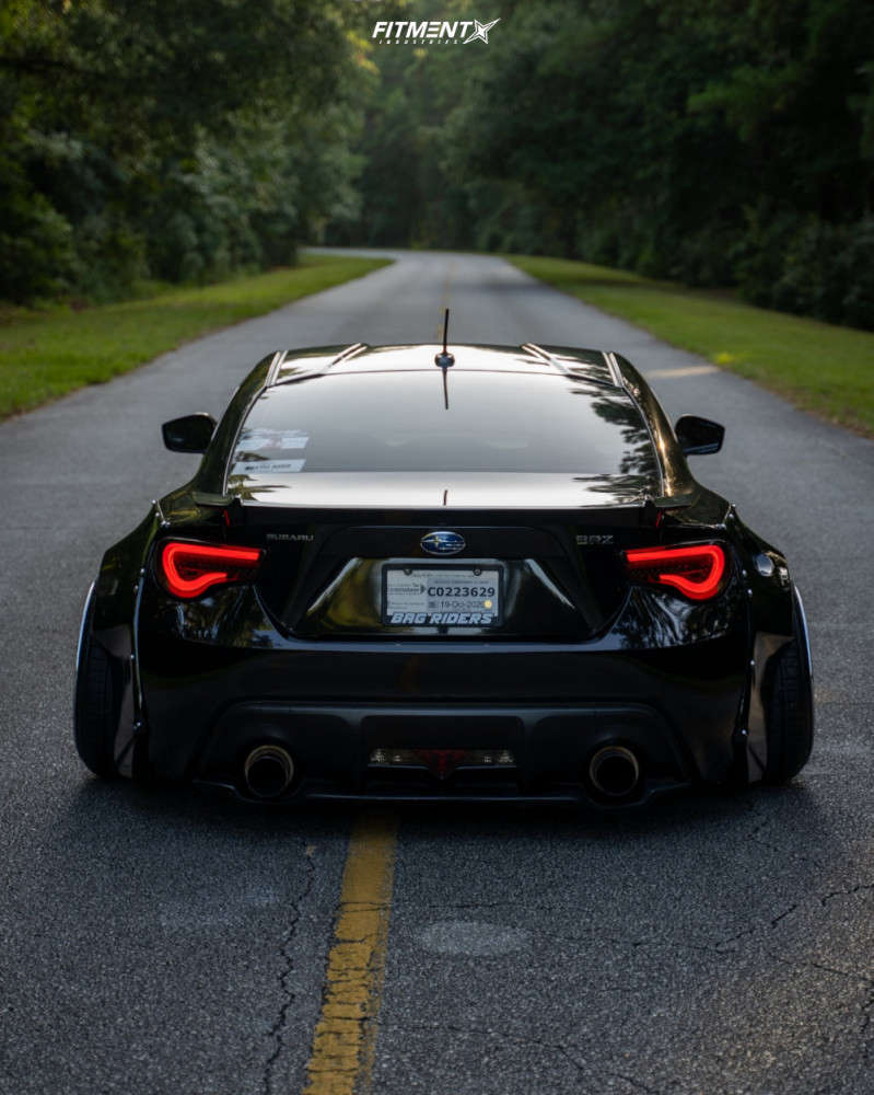 2014 Subaru BRZ Premium with 18x11.5 Rotiform CHD and Sumitomo 255x35 ...