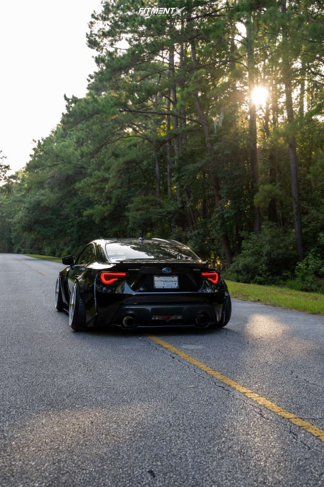 2014 Subaru BRZ Premium with 18x11.5 Rotiform CHD and Sumitomo 255x35 ...