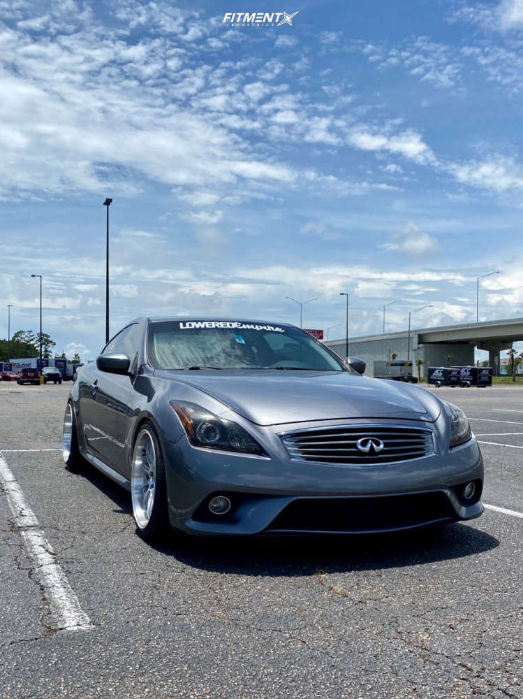 2012 INFINITI G37 Sport with 19x9.5 Aodhan Ds07 and Achilles 245x35 on ...