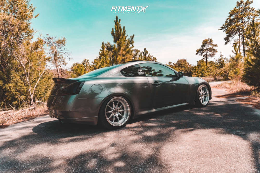 2012 INFINITI G37 Sport with 19x9.5 Aodhan Ds07 and Achilles 245x35 on ...