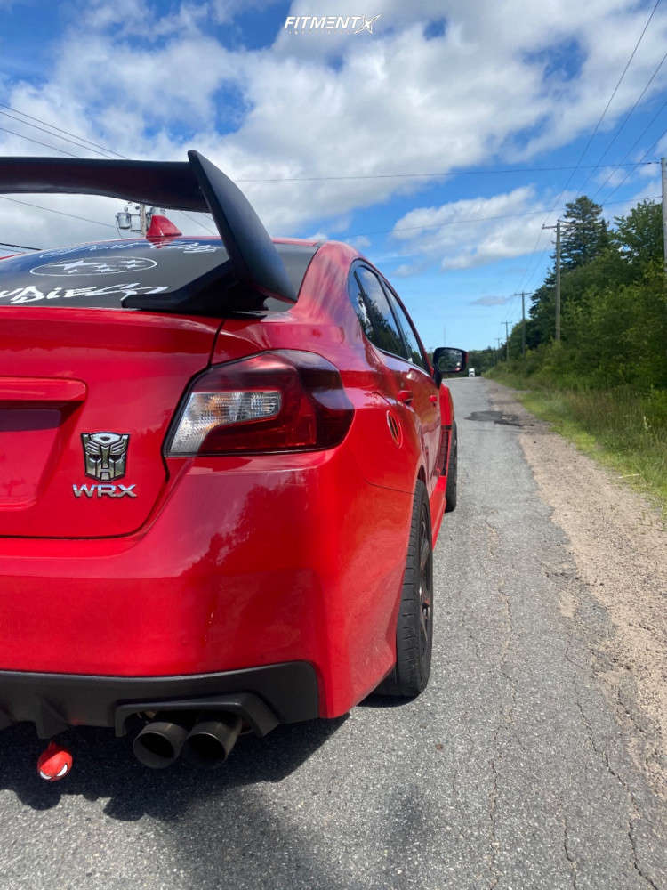 2016 Subaru WRX Base with 17x7.5 RSSW Rival and Ironman 235x45 on Stock ...