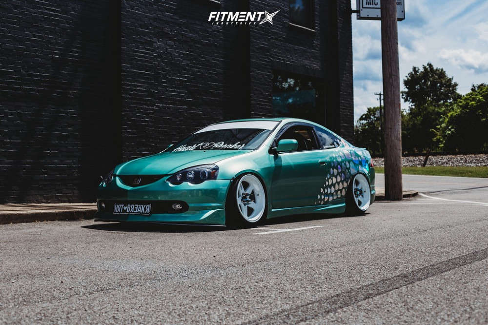 2004 Acura RSX Type-S with 18x10 Cosmis Racing Xt-005r and Toyo Tires ...