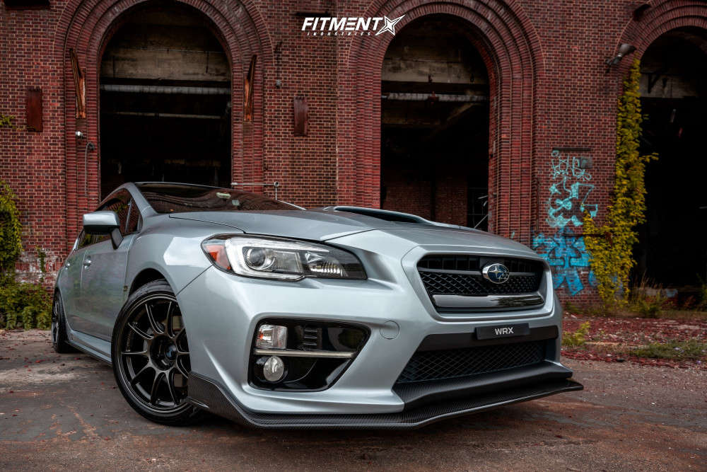 2016 Subaru WRX Limited with 18x9.5 WedsSport Tc105x and Toyo Tires ...