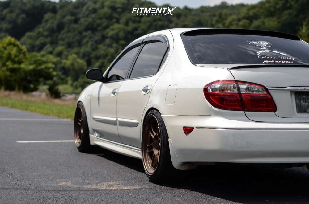 2000 INFINITI I30 Base with 18x9.5 Enkei RPF1 and Federal 225x40 on ...