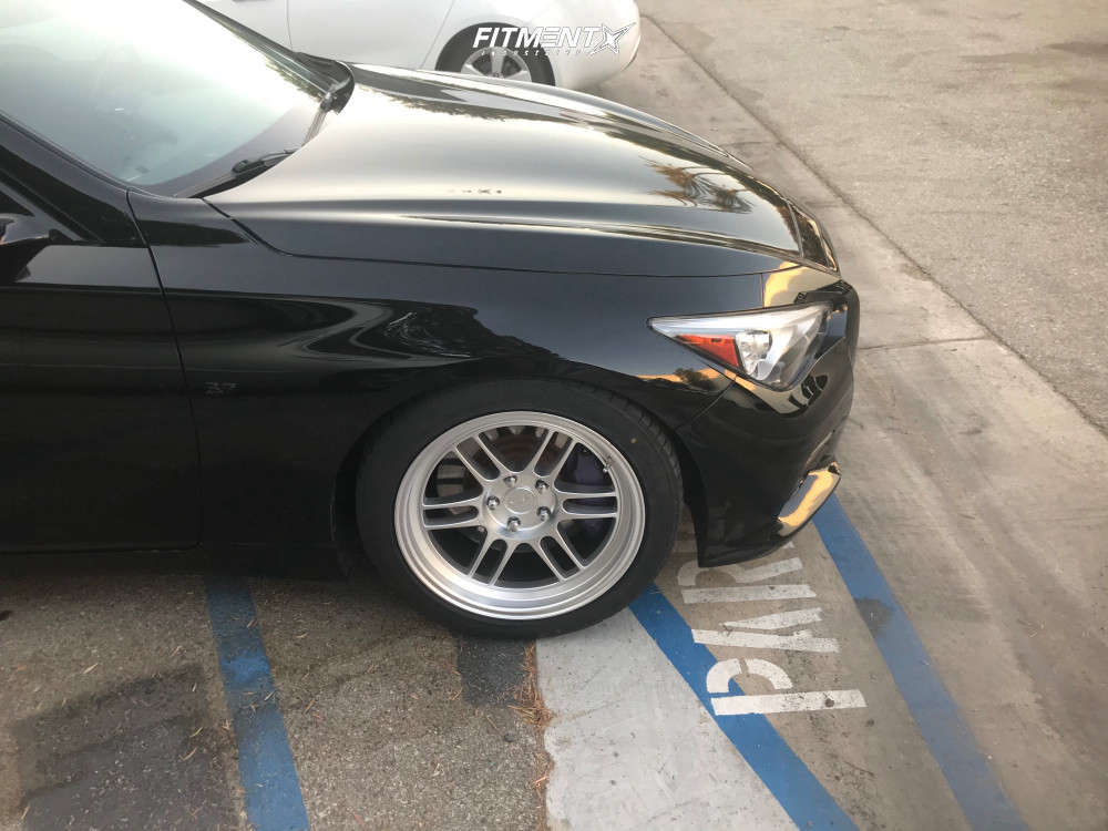 2015 INFINITI Q50 Premium with 18x9.5 ESR Sr11 and Accelera 255x40 on ...