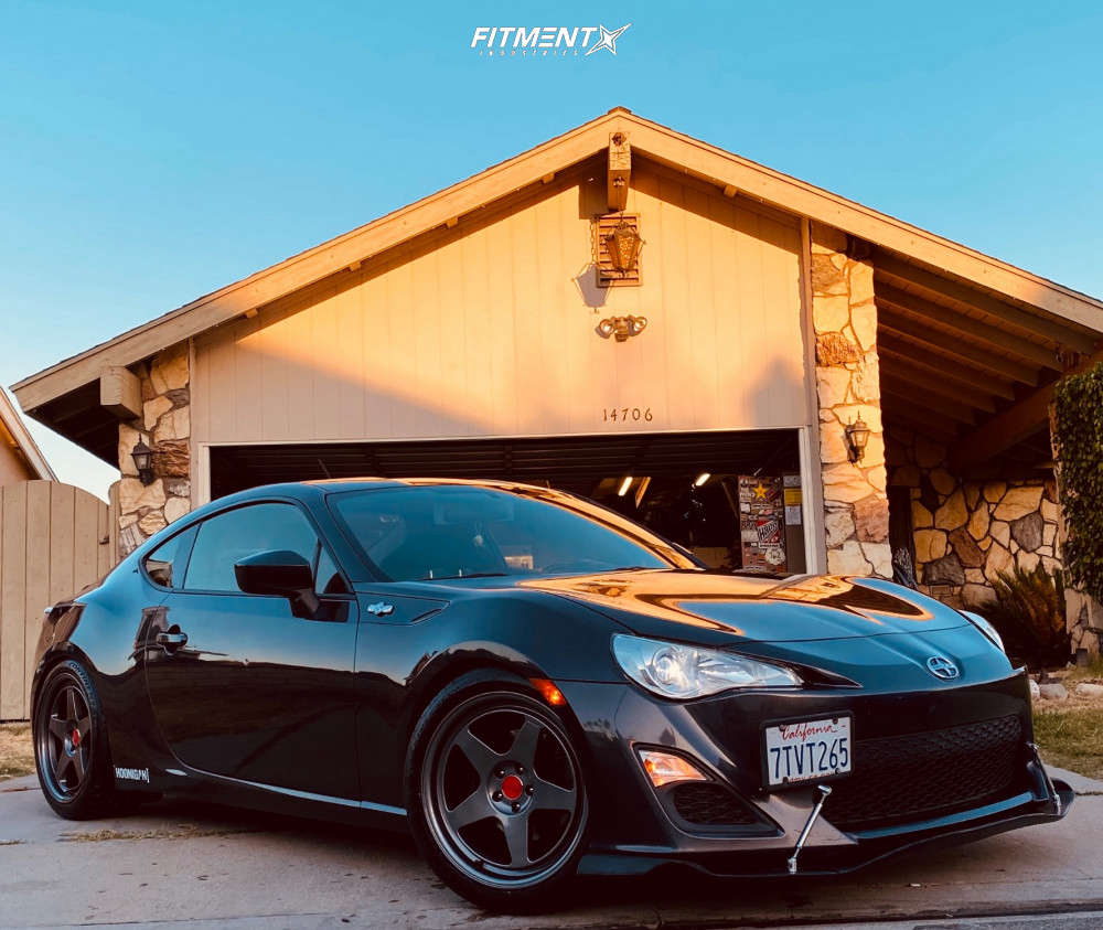 2013 Scion FR-S Base with 18x9 Kansei Knp and Continental 245x40 on ...