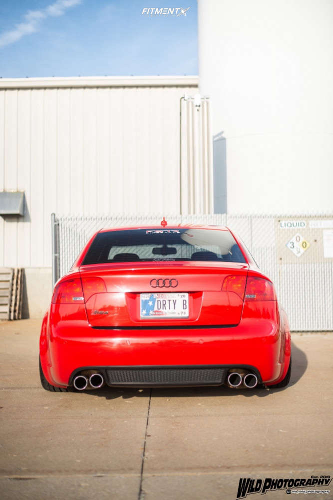 2007 Audi RS4 Base with 19x10 Rotiform Rse and Firestone 255x35 on Air ...