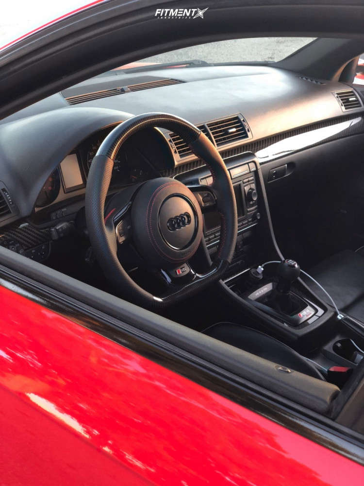 2007 Audi RS4 Base with 19x10 Rotiform Rse and Firestone 255x35 on Air ...