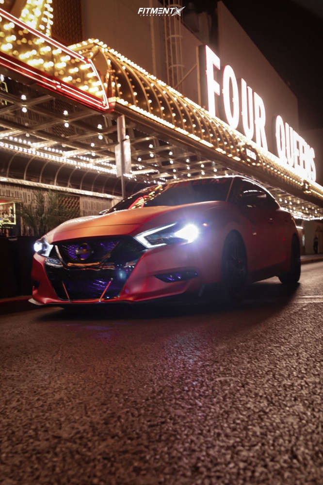 2017 Nissan Maxima SV with 19x8.5 Enkei Ty5 and Nankang 235x40 on ...