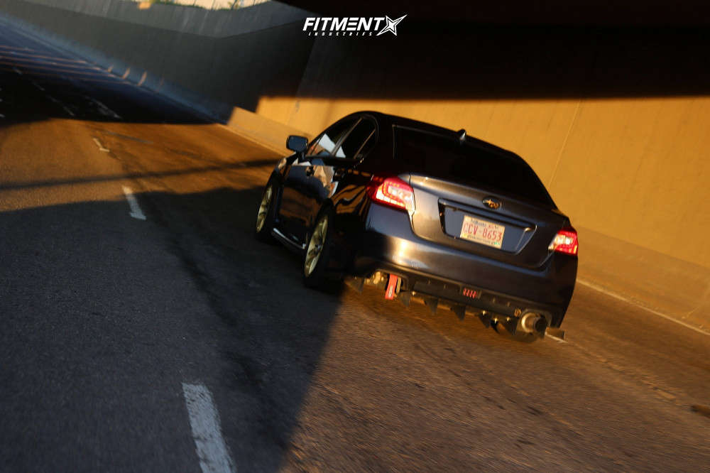 2019 Subaru WRX Base with 17x8 RTX R-Spec Stag and Dunlop 235x45 on ...