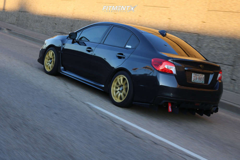 2019 Subaru WRX Base with 17x8 RTX R-Spec Stag and Dunlop 235x45 on ...