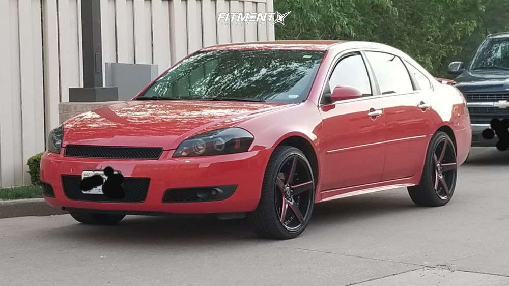 2012 Chevrolet Impala LTZ with 20x9 Marquee Luxury M3226 and Zenna ...