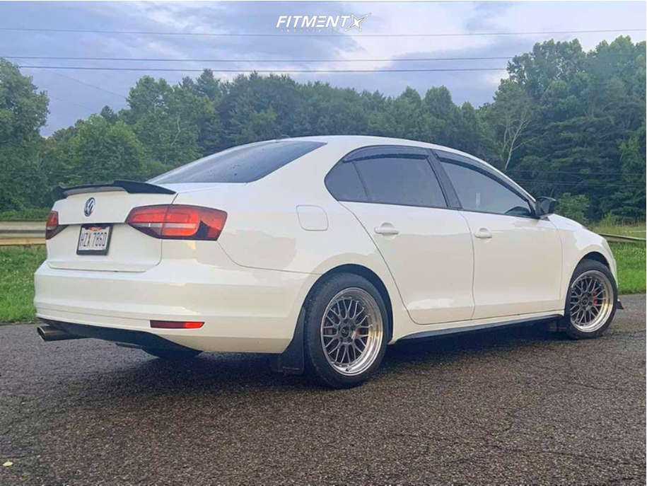2016 Volkswagen Jetta S with 17x8.5 JNC JNC005 and Nankang 225x45 on ...
