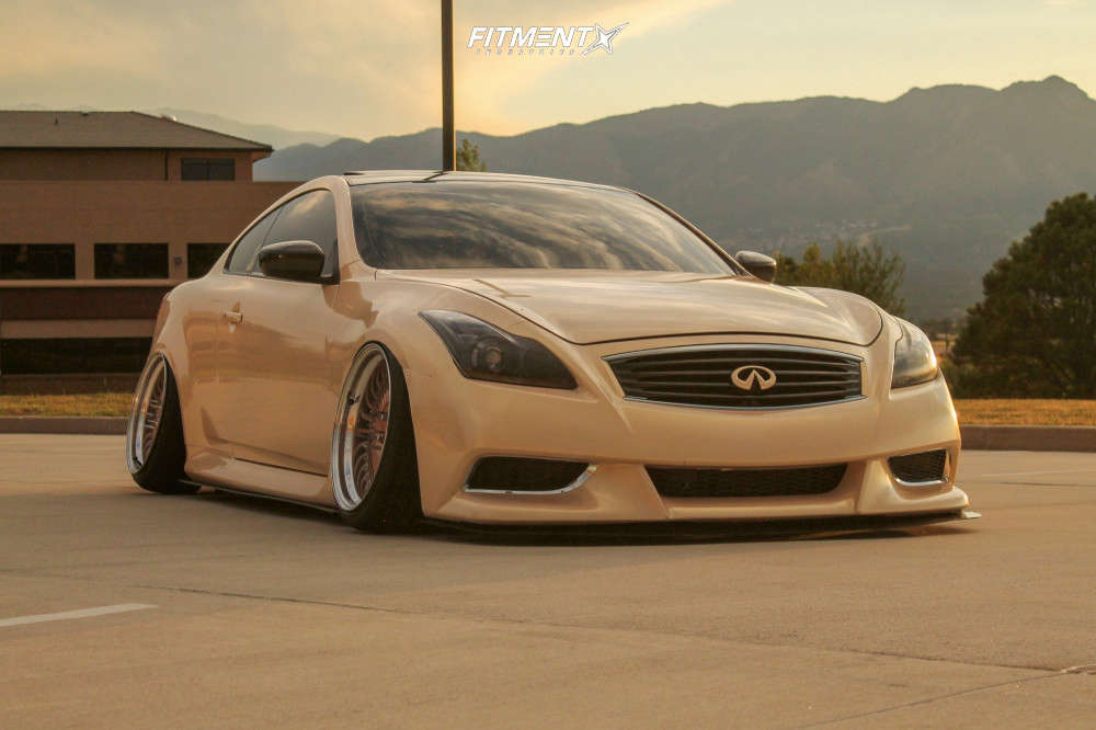 2009 INFINITI G37 X with 19x9.5 GMR Sf-8 and Achilles 235x35 on Air ...