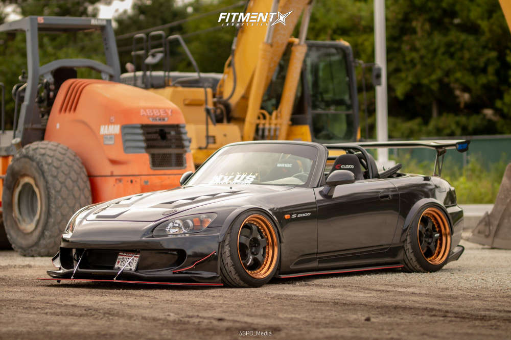 2005 Honda S2000 Base with 18x10 Work Meister S1 3P and Firestone ...
