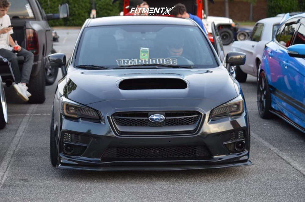 2017 Subaru WRX Base with 18x10 Work D9r and Yokohama 215x35 on ...