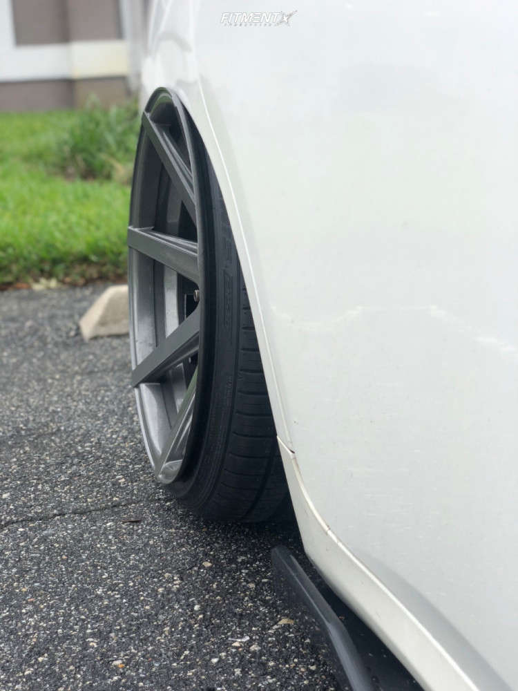 2012 Nissan Maxima SV with 20x11 Rohana Rc7 and Falken 235x30 on Air ...