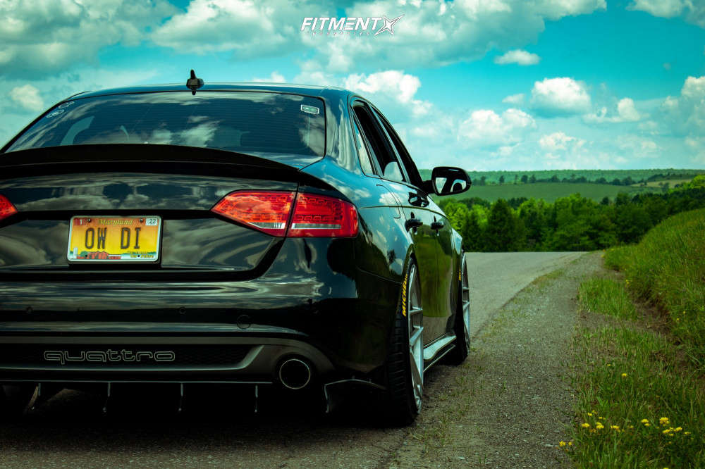 2012 Audi A4 Quattro Base with 20x10 Rohana Rfx11 and Michelin 245x35 ...