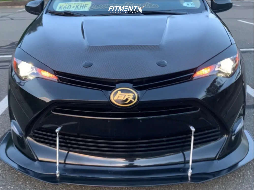 2018 Toyota Corolla LE with 18x9.5 ESR Sr11 and BFGoodrich 225x40 on ...