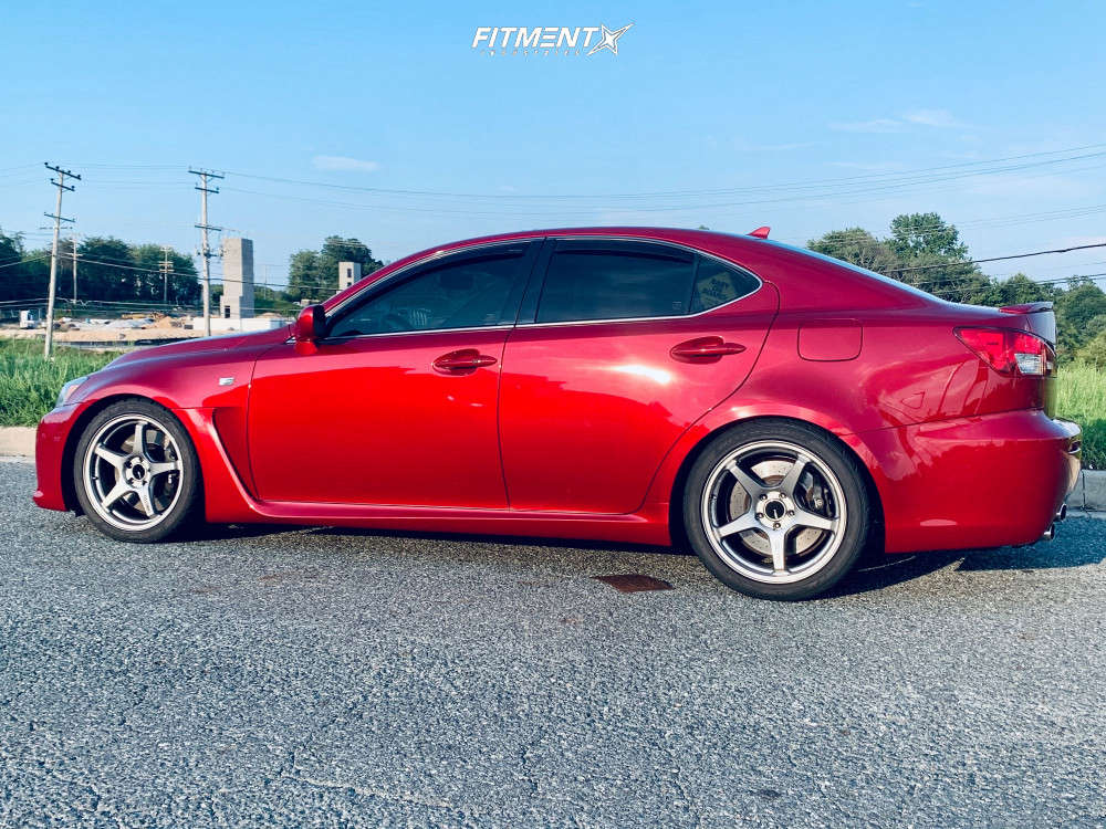 2011 Lexus IS F Base with 18x8.5 Enkei Ts-5 and Nitto 255x35 on ...