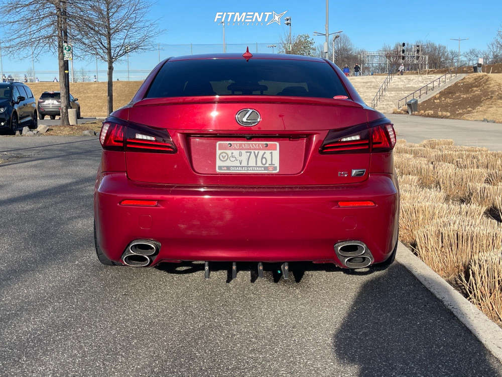 2011 Lexus IS F Base with 18x8.5 Enkei Ts-5 and Nitto 255x35 on ...