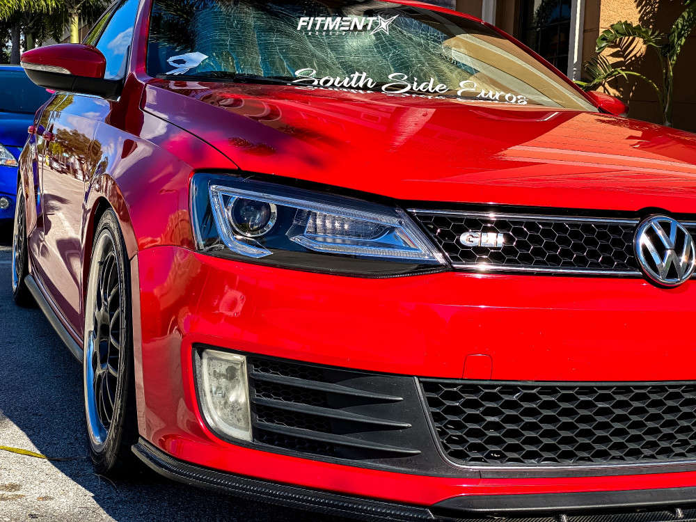 2013 Volkswagen Jetta GLI with 18x8 TSW Valencia and Nitto 225x40 on ...