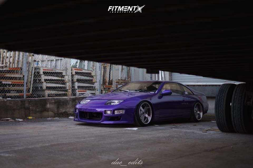 1990 Nissan 300ZX 2 2 with 18x10 Varrstoen Es8 and Federal 245x40 on ...