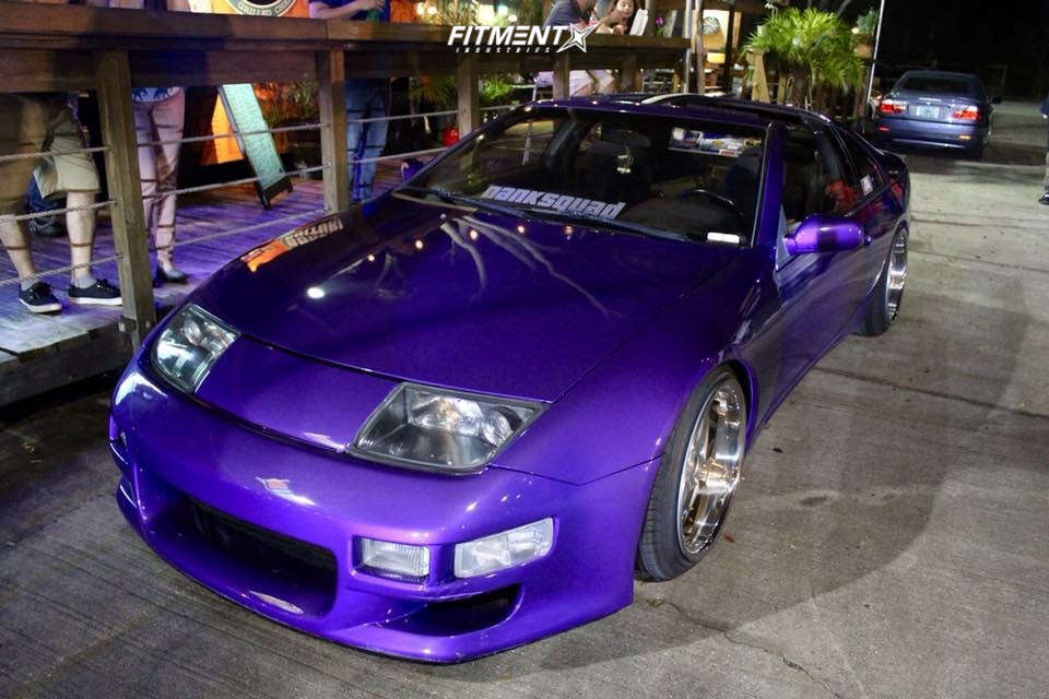 1990 Nissan 300ZX 2 2 with 18x10 Varrstoen Es8 and Federal 245x40 on ...