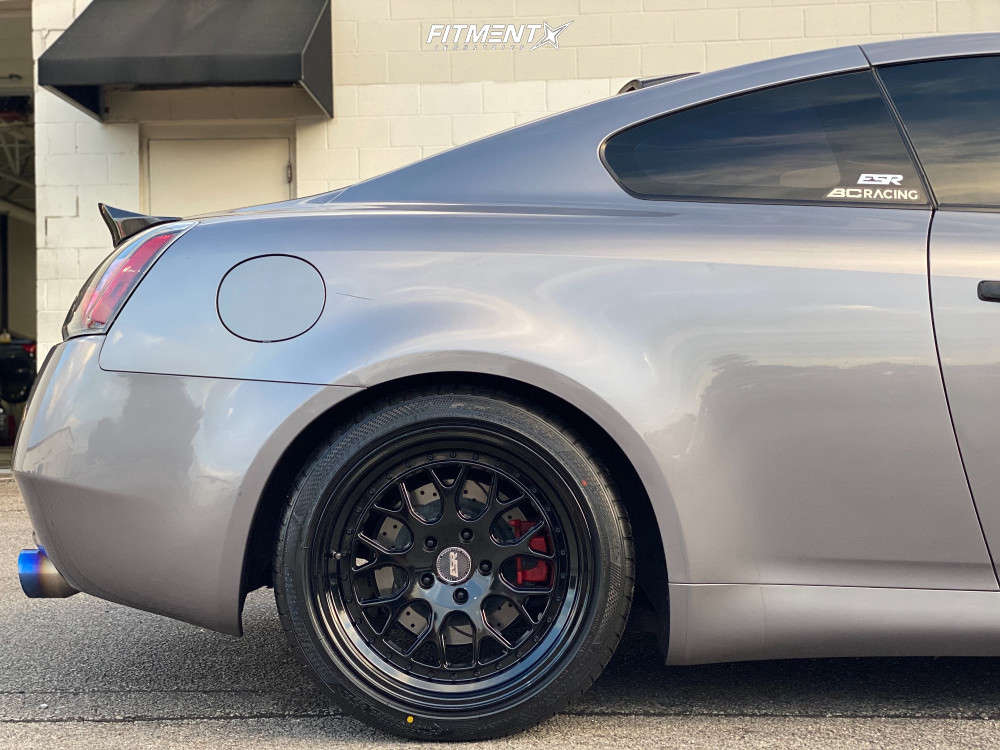 2009 INFINITI G37 X with 18x9.5 ESR Cs1 and Vercelli 245x40 on ...
