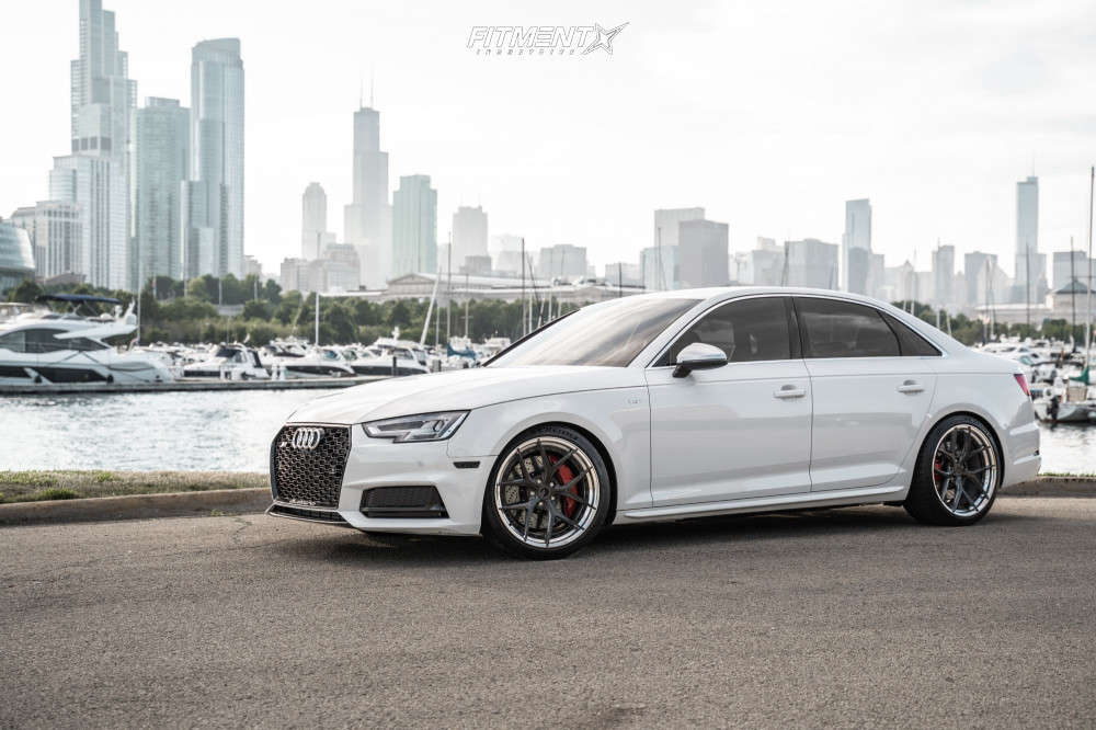 2018 Audi S4 Premium Plus with 19x9.5 BC Forged Hcs21s and Michelin ...