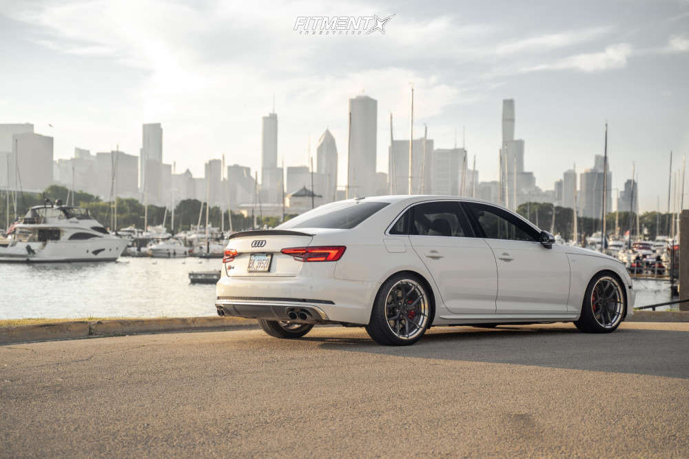 2018 Audi S4 Premium Plus with 19x9.5 BC Forged Hcs21s and Michelin ...