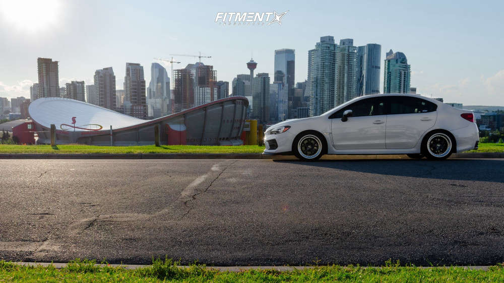 2019 Subaru WRX Sport-tech with 18x9.5 ESR Cs2 and Dunlop 245x40 on ...